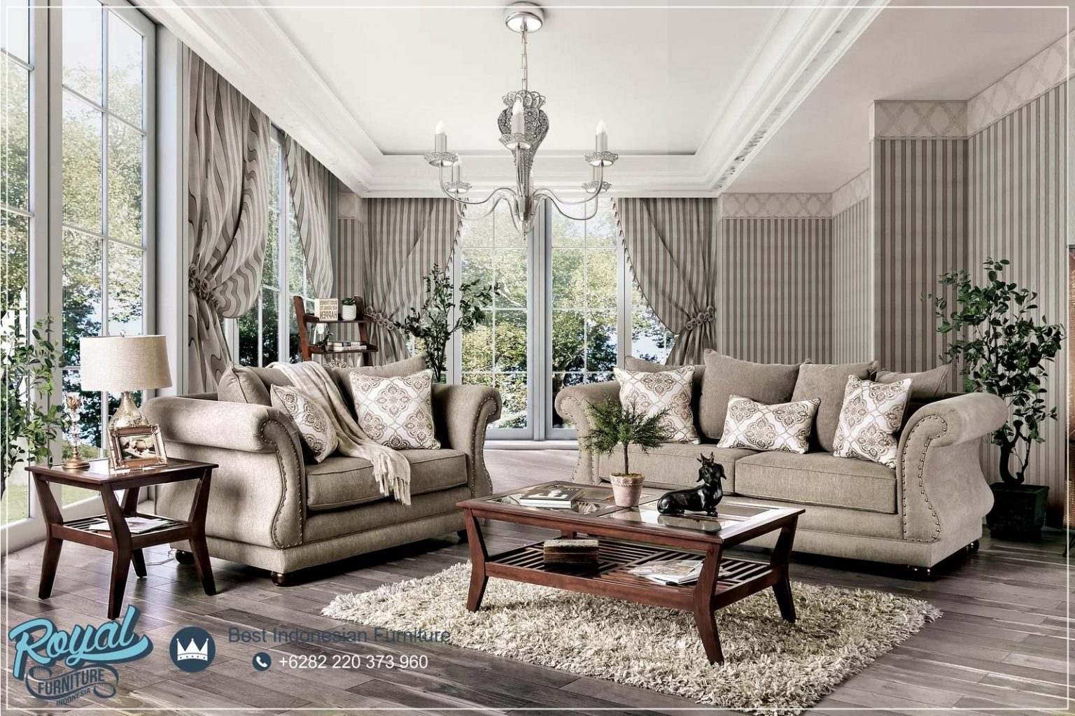 Sofa Minimalis Ruang Tamu Terbaru Elegance ST-Royal-151